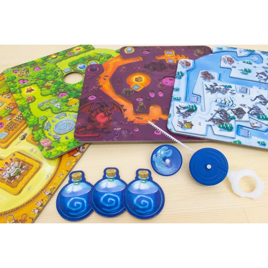 すごろくや ボードゲーム スピニングアドベンチャー Buzzy Games 1人 から 4人 8歳以上 20分 テーブルゲーム アナログゲーム ...