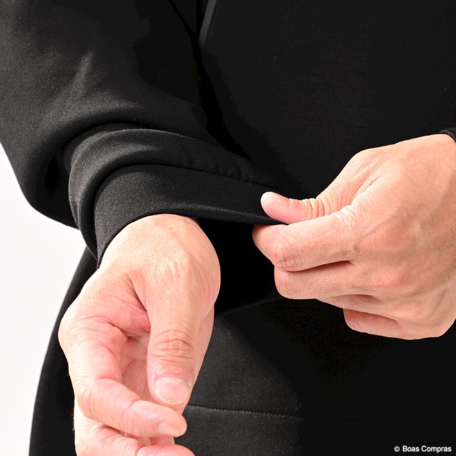 ゴレアドール ダンボールニットレイヤードフードハーフZIPジャケット