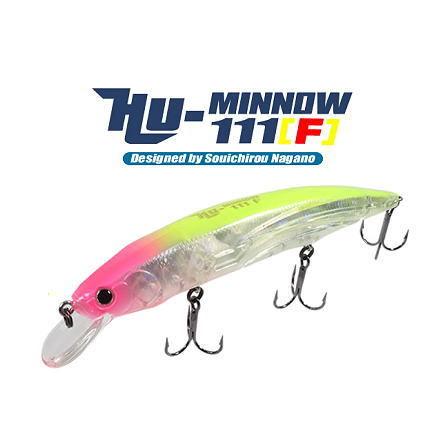 HIDEUP HIDEUP/ハイドアップ HU-MINNOW 111F/エイチユーミノー111F : BOAT&TACKLE クルーズ - 通販 - Yahoo!ショッピング