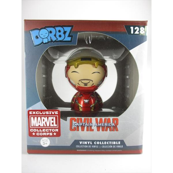 Funko アイアンマン アンマスク版 MARVEL COLLECTOR CORP限定版 [キャプテンアメリカ シビルウォー] FUNKO DORBZ(ファンコ ドーブズ) 128 : ボビン ...