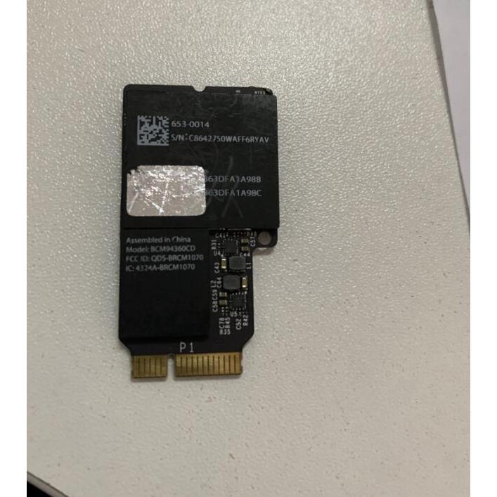 Apple iMac Broadcom BCM94360CD mini Wireless-AC Wifiカード Bluetooth 4.0 ...
