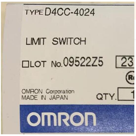 新品★ OMRON オムロン D4CC-4024 リミットスイッチ 【6ヶ月保証】 : ボボラヤフー店 - 通販 - Yahoo!ショッピング
