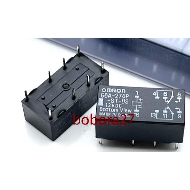 10個入りセット 新品 OMRON リレー G6A-274P-ST-US-12VDC : g6a-274p-st-us-12vdc : ボボ ...