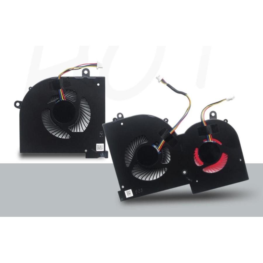 新品 MSI GS65 GS65VR MS-16Q1 MS-16Q2 16Q3 8RF 8RE 散熱CPU ファン 左右セット : ボボラヤ ...