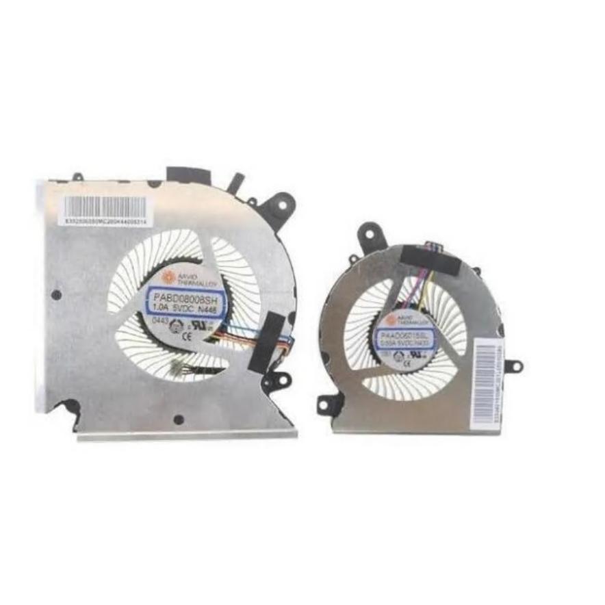 新品 MSI GF65 Thin 10U 散熱CPU ファン/ 冷却 左右セット PABD08008SH-N413 PAAD06015SL ...