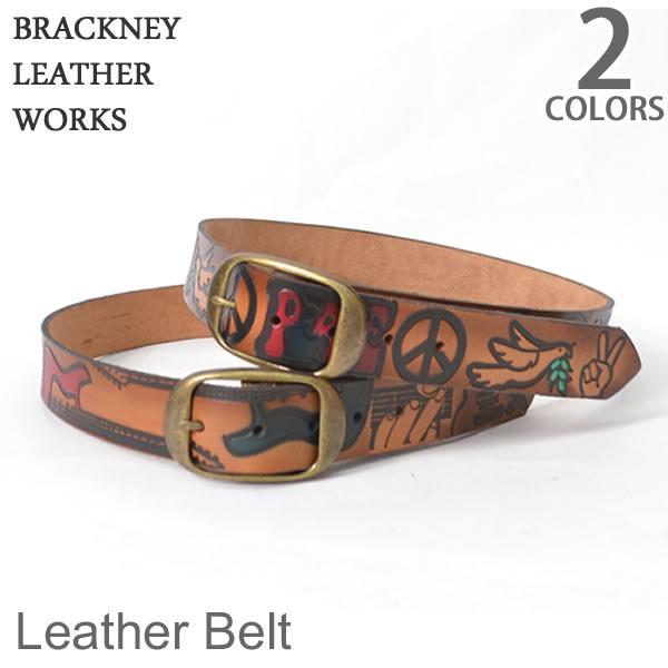 爆買 【BRACKNEY LEATHER WORKS/ブラックニー レザー ワークス】 モチーフ デザイン エンボス 型押し 本革 レザー ...