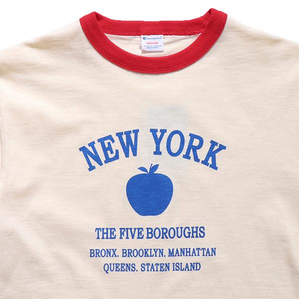 Champion チャンピオン【Champion】C3-B330 ショートスリーブリンガーTシャツ 25SS メンズカジュアル 半袖 メンズ レディース トップス コットン 【ネコポス発送 ...