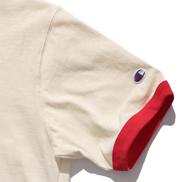 Champion チャンピオン【Champion】C3-B330 ショートスリーブリンガーTシャツ 25SS メンズカジュアル 半袖 メンズ レディース トップス コットン 【ネコポス発送 ...