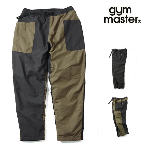gym master（ジムマスター） ジムマスター【gym master】ロクヨンクロスウォームアップパンツ ボトムス テーパード 裏地 ...