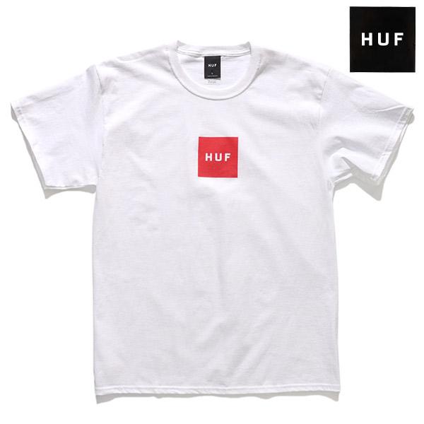 HUF（ハフ） ハフ【HUF】ESSENTIALS BOX LOGO TEE TS01666 ボックスロゴ メンズ Tシャツ 半袖 カットソー ...