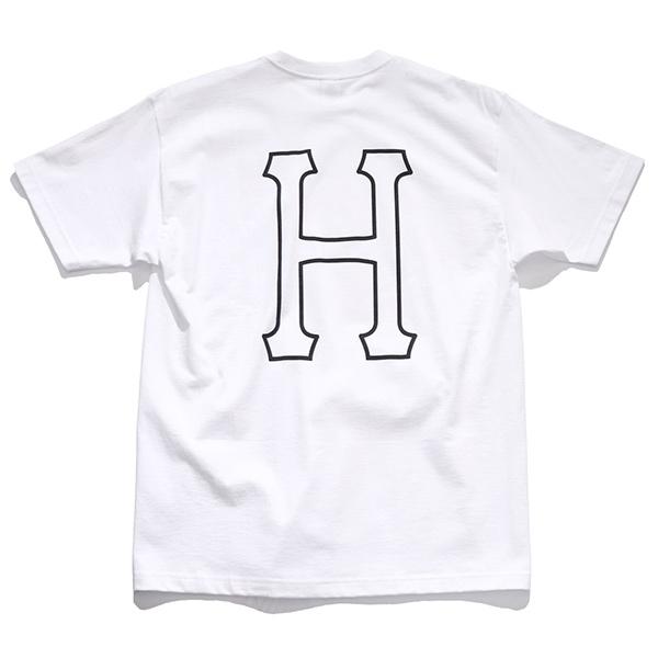 HUF（ハフ） ハフ【HUF】SET H S/S TEE Tシャツ 半袖 ロゴ メンズ レディース トップス クルーネック バックプリント ...