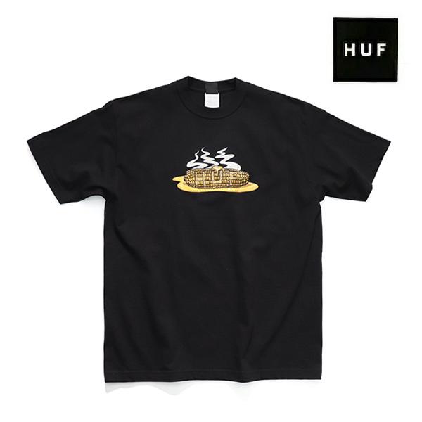 HUF（ハフ） ハフ【HUF】HUF ON THE COB S/S TEE Tシャツ 半袖 ロゴ メンズ レディース トップス クルーネック ...