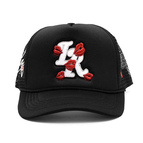 ラロパ【LA ROPA】LR TRUCKER HAT メッシュキャップ キャップ 帽子 リップ ロゴ 刺繍 メンズ レディース ストリート ...