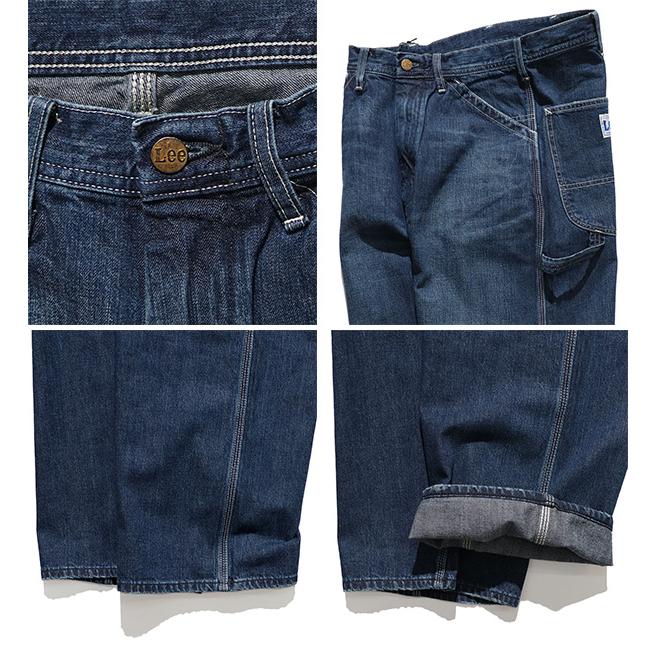 Lee（リー） リー【Lee】LM7288 DUNGAREES ペインターパンツ デニム ワイド ボトムス メンズ レディース ユニセックス ...