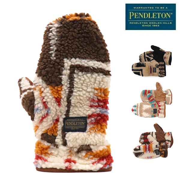 PENDLETON ペンドルトン【PENDLETON】BOA MITTEN GLOVE 手袋 グローブ ネイティブ柄 チマヨ柄 ボア ミトン おしゃれ ユニセックス【ネコポス発送無料 ...