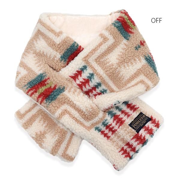 PENDLETON（ペンドルトン） ペンドルトン【PENDLETON】BOA MUFFLER マフラー ボア ネイティブ柄 チマヨ柄 もこもこ フリース メンズ レディース ユニセックス ...