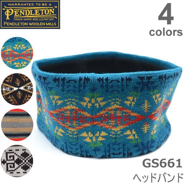 PENDLETON（ペンドルトン） PENDLETON FLEECELINEDHEAD BAND ヘッドバンド / ネイティブ柄 男女兼用 ...