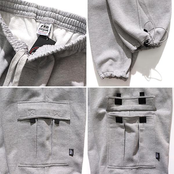 プロ5【PRO5】Fleece Cargo Pants フリースカーゴパンツ スウェット スウェットパンツ ベーシック 無地 定番 メンズ ...