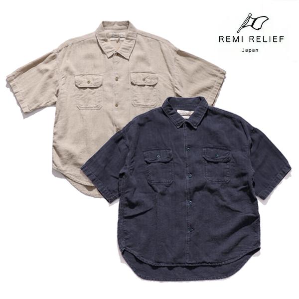 REMI RELIEF（レミ レリーフ） 爆買 レミ レリーフ【REMI RELIEF】RN28369037 シャツ 半袖 SHIRT ...
