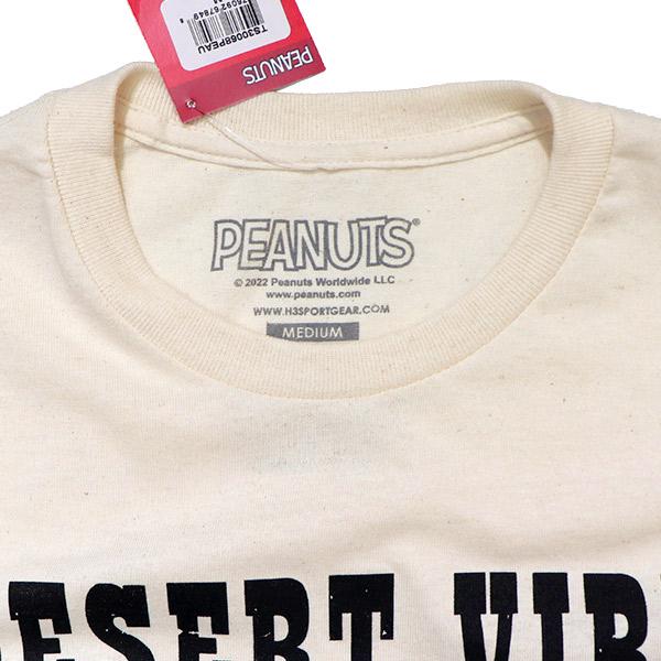爆買 ピーナッツ【PEANUTS】DESERT VUBES CALIFORNIA TEE Tシャツ 半袖 ロックT スヌーピー キャラクター ...