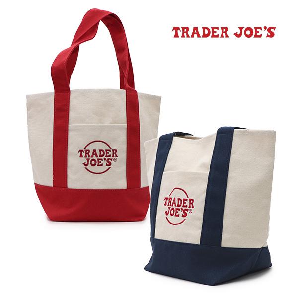 トレーダージョーズ【TRADER JOE’S】TJ-MINITOTE MINI CANVAS TOTE BAG トートバッグ ミニバッグ エコ ...