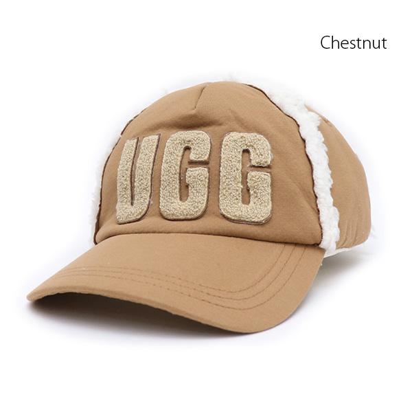 UGG 【UGG/アグ】正規品 22656 BONDED FLEECE BASEBALL CAP ボンディングフリースベースボールキャップ ...