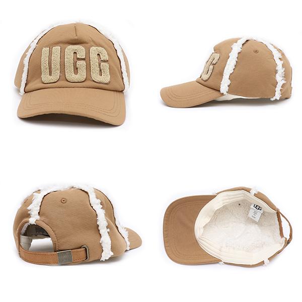 UGG 【UGG/アグ】正規品 22656 BONDED FLEECE BASEBALL CAP ボンディングフリースベースボールキャップ ...