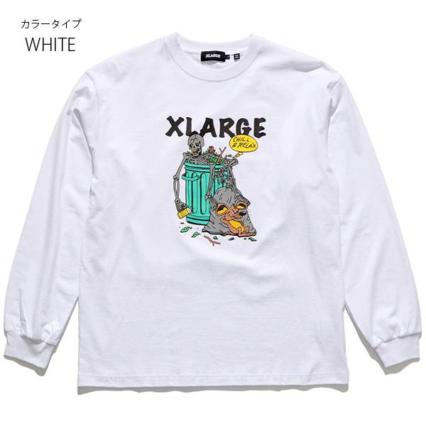 XLARGE（エクストラ ラージ） エクストララージ【X-LARGE】CHILL & RELAX L/S TEE XLARGE ロンT 長袖 ...