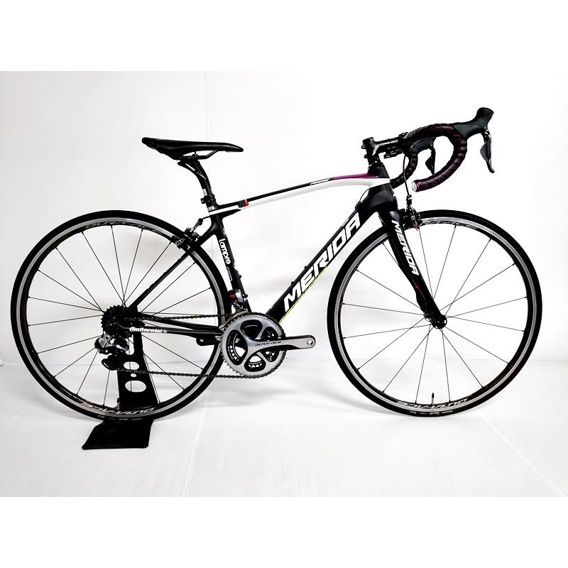 福岡)メリダ MERIDA RIDE TEAM-E 2015年モデル カーボン ロードバイク XSサイズ 11速 ブラック Di2 : cpf ...