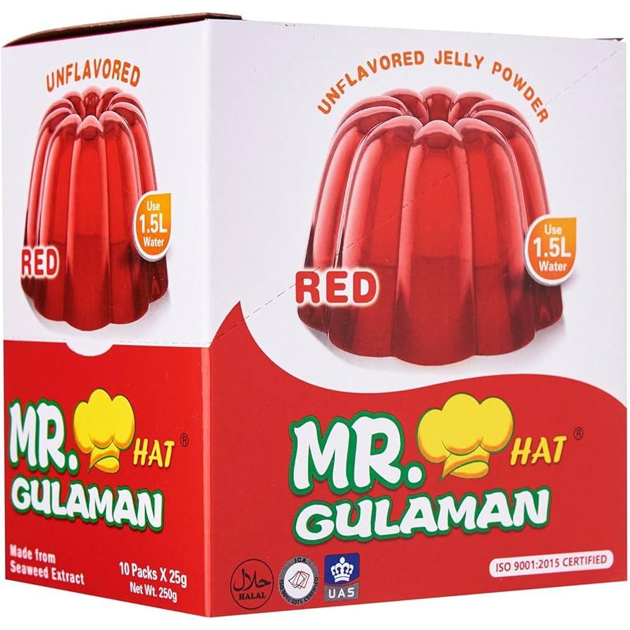 Mr.GULAMAN Jelly Powder Red 25g - ミスターグラマン,ゼリー,赤色 : Bodega SariSari ...