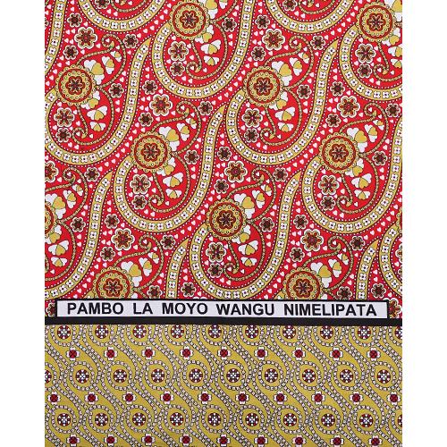 アフリカ ケニア モンバサ カンガ No.166 生地 アフリカ雑貨 アフリカンプリント 布 : ボゴランマーケット - 通販 - Yahoo!ショッピング