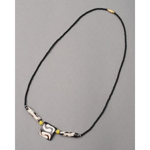 アフリカ ケニア 牛骨 ヘッド ビーズ ネックレス No.222 アクセサリー エスニック アフリカ雑貨 : ボゴランマーケット - 通販 - Yahoo!ショッピング