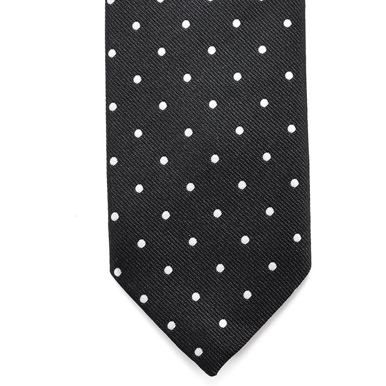 Rachel ナロータイ スリムネクタイ 日本製 洗濯可能 細身 光沢感 ドット モノトーン : BohNe - 通販 - Yahoo!ショッピング