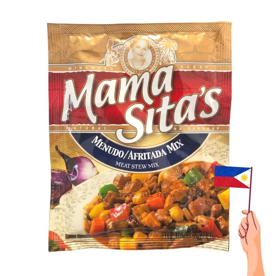 ママシッター メヌード アフリターダ ミックス 30g MAMA SITA’S MENUDO AFRITADA MIX 食品 フィリピン 料理 ...