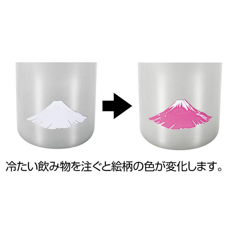 よこやま（キッチン） 燕熱の技 感温ステンレスタンブラー 300ml 赤富士 EJK-301 : BONANZA - 通販 - Yahoo!ショッピング