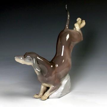 リヤドロ（Lladro リアドロ 陶器人形 置物） 動物 ダックスフント#ldr-8317 : ボンドストリート - 通販 - Yahoo!ショッピング