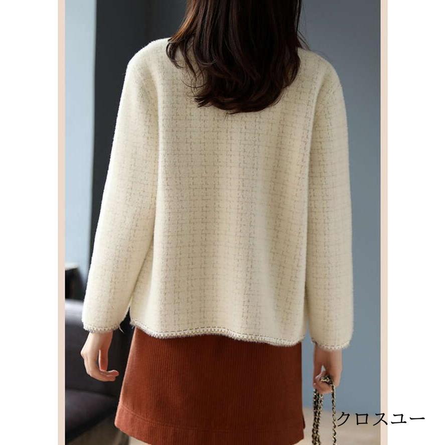 テーラード スーツジャケット レディース ニットカーディガン カーディガン ジャケット 秋 ツイード フォーマル きれいめ ツイードジャケット :lgf-pp334:ビーワンコマースヤフー店 ...