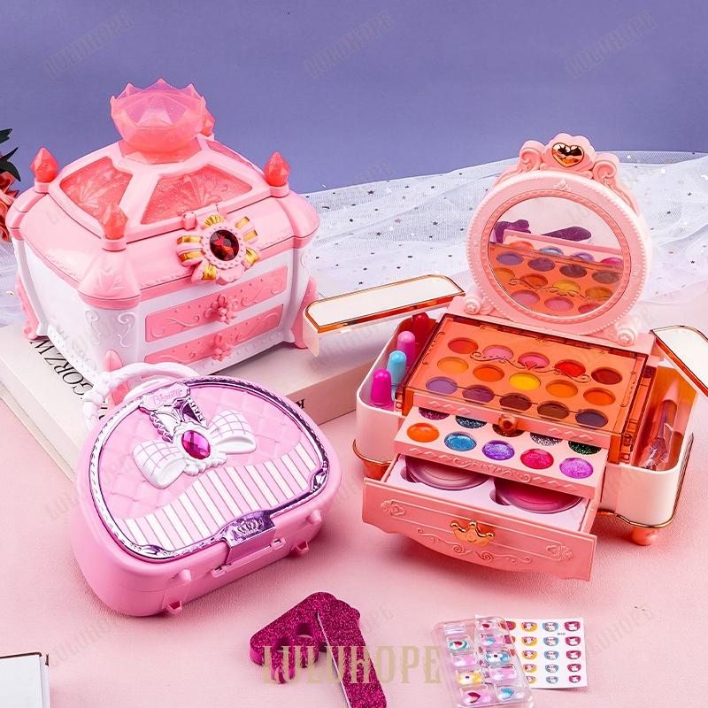 メイクおもちゃ お化粧セット 女の子 メイクごっこ遊び おままごと ドレッサー コスメおもちゃ お化粧おもちゃ 誕生日 プレゼント 洗える : lulu31228hz17 : ビーワンコマース ...