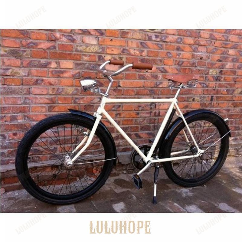 自転車用ライト ヘッドライト フロントライト LEDライト 電池式 後付け 自転車アクセサリー 夜間運転 レトロ クラシック 砲弾型 おしゃれ ...