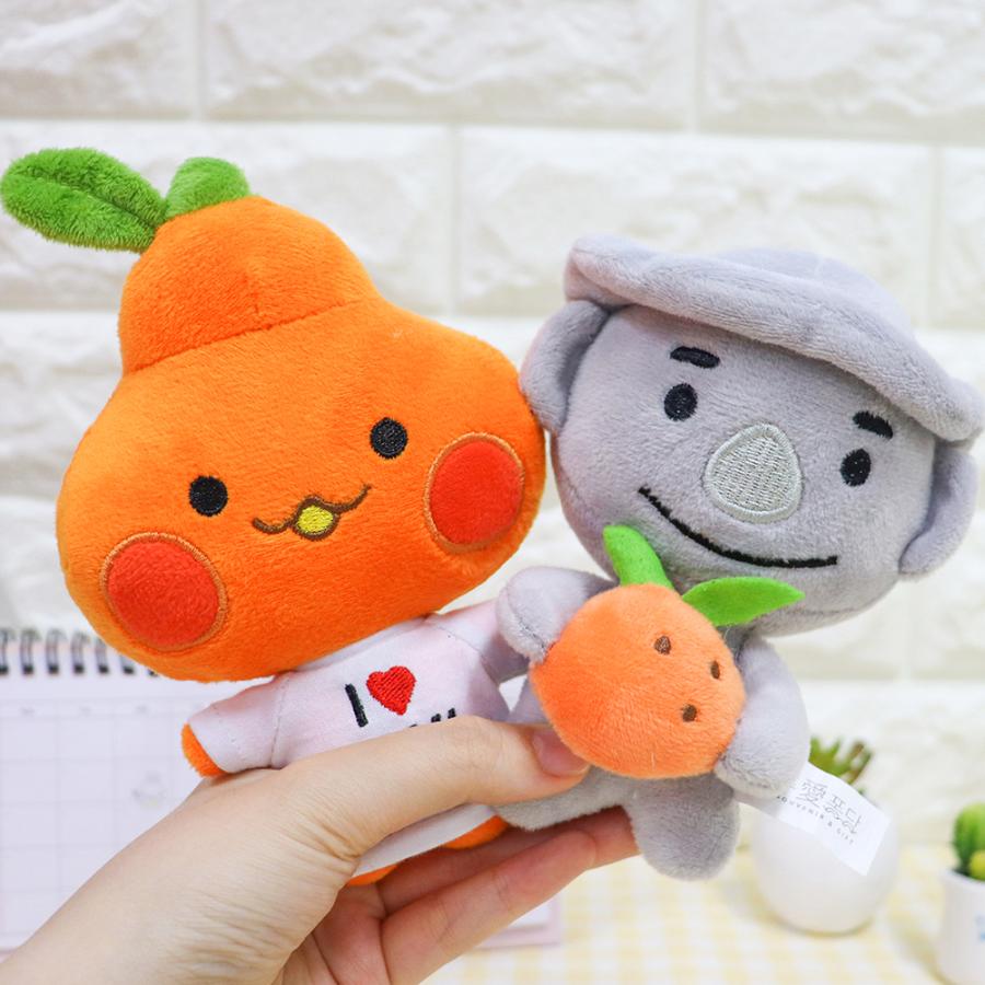 JEJU Character Keyring ポンダンファミリーぬいぐるみキーリング 韓国 済州道 済州島 お土産 記念品 : インテリア雑貨 ...