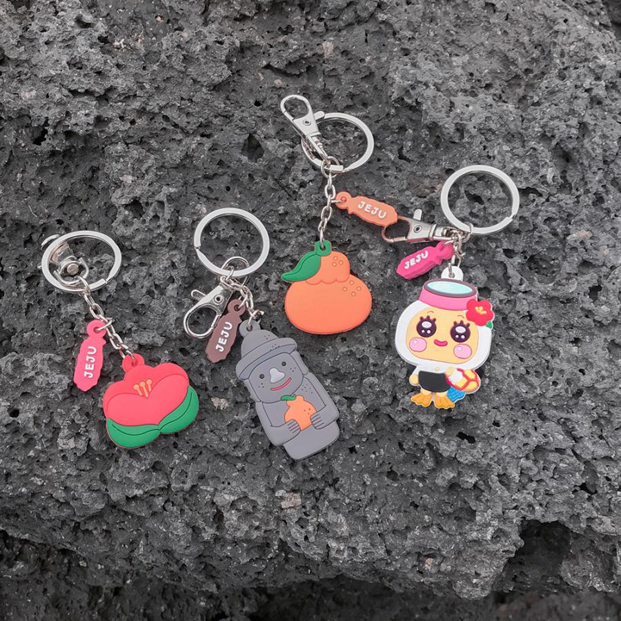 JEJU Keyring チェジュキーホルダー 韓国 済州道 済州島 お土産 記念品 : インテリア雑貨店-i.n shop - 通販 ...