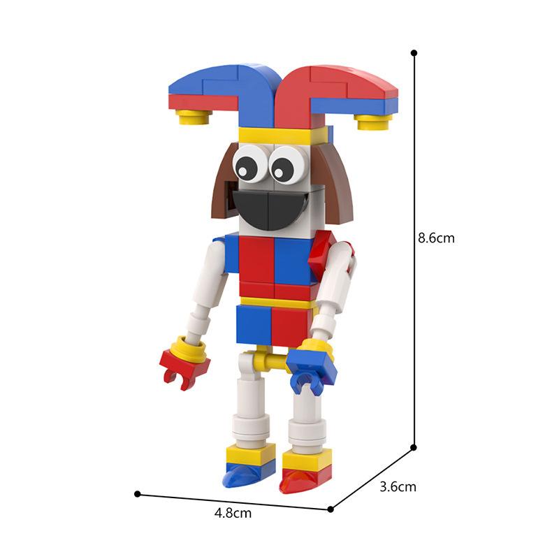 おまけ付き 7個セット アメイジング デジタル サーカス The Amazing Digital Circus ブロック ゲーム おもちゃ レゴ互換品 ジャックス ポムニちゃん ...