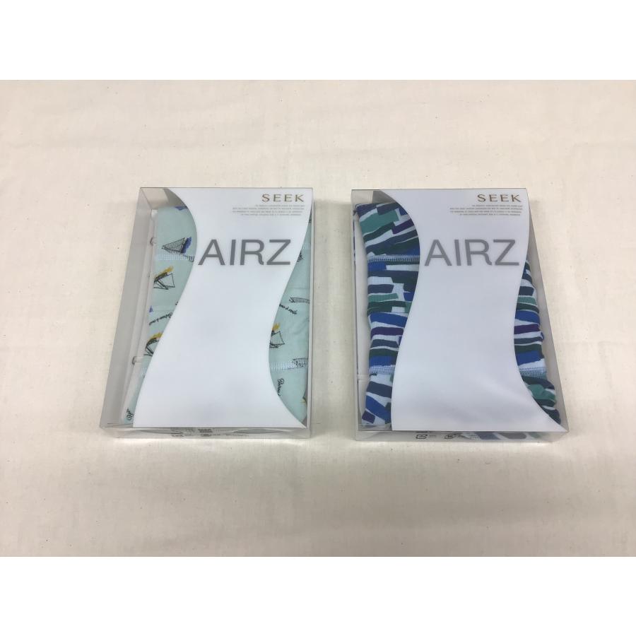 SEEK（GUNZE） 50％OFF SEEK AIRZ エアーズボクサー（前とじ）Lサイズ 2枚セット ペールサックス・ブルー : ボンマティエール Yahoo!ショップ - 通販 ...