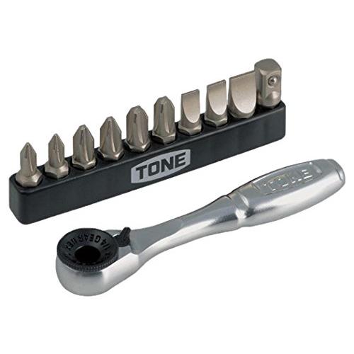 トネ(TONE) ビットラチェットセット BR10S ビット差込 &6.35mm(1/4) 内容11点 : fbmua31dc6dfd1 : ボンニュイ ヤフー店 - 通販 - Yahoo ...