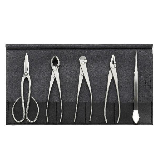 3062ステンレス盆栽5点セット/Stainless steel bonsai tool set 5pcs. : 盆栽道具の喜久和 - 通販 ...