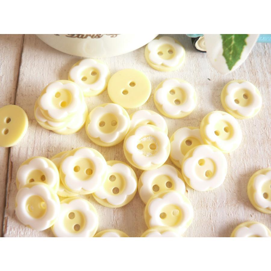 ボタン 13mm お花 レモン 10個 手芸 #1221 : btn-1221 : ブーブーハウス Yahoo!店 - 通販 - Yahoo!ショッピング