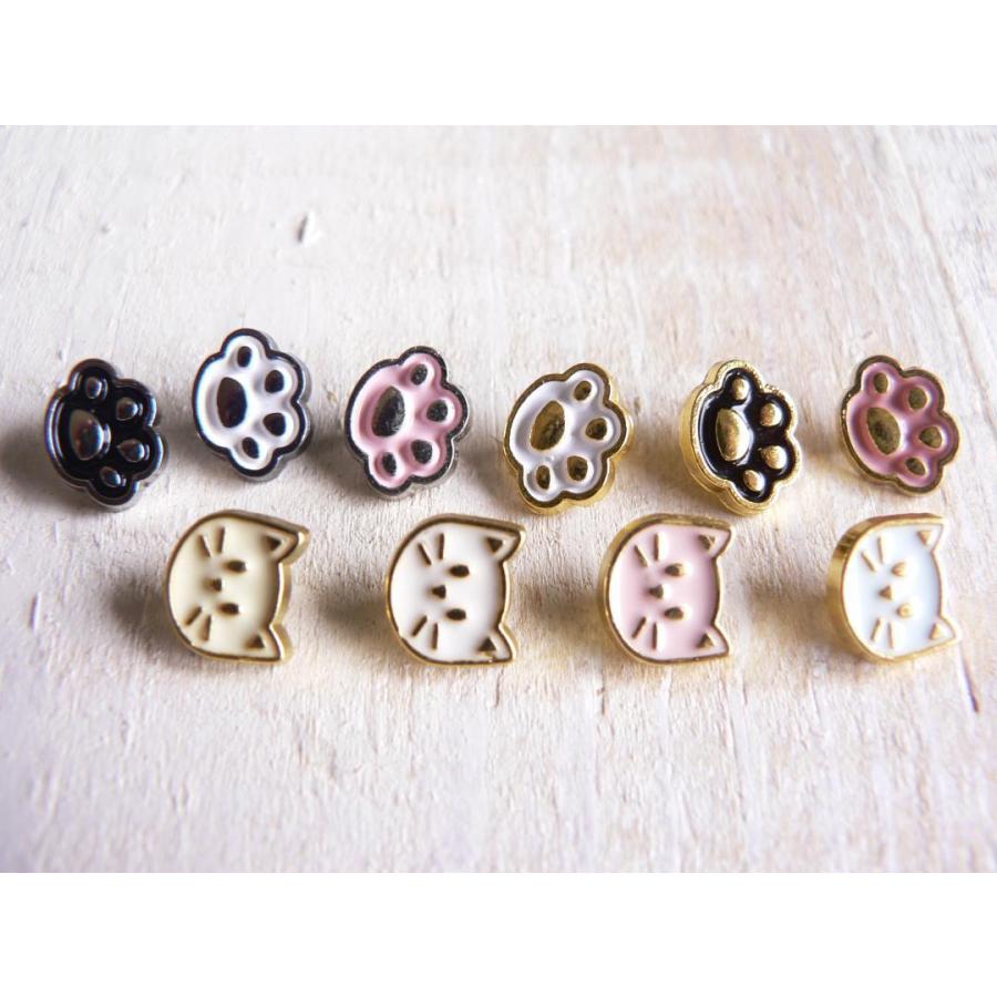 ボタン ねこ 肉球 セット 10種類×各1個 足つき 人形 ドール #1305 : ブーブーハウス Yahoo!店 - 通販 - Yahoo!ショッピング