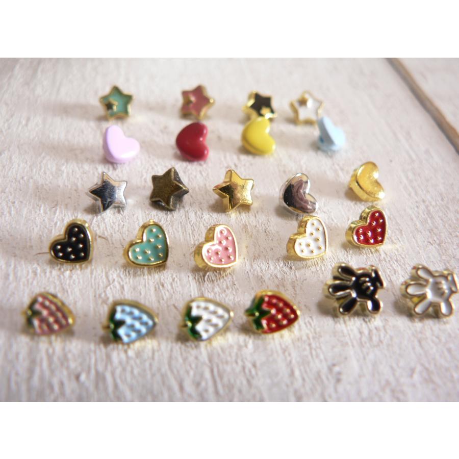 ボタン ハート 水色 10個 足つき 金 ゴールド 人形 ドール #1347 : ブーブーハウス Yahoo!店 - 通販 - Yahoo!ショッピング