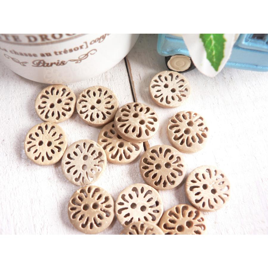 ボタン ココナッツ 13mm 木のボタン 10個 ウッド 手芸 #1359 : ブーブーハウス Yahoo!店 - 通販 - Yahoo!ショッピング
