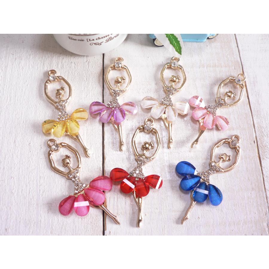 チャーム バレリーナ バレエ 7個セット ＃4744 : ブーブーハウス Yahoo!店 - 通販 - Yahoo!ショッピング